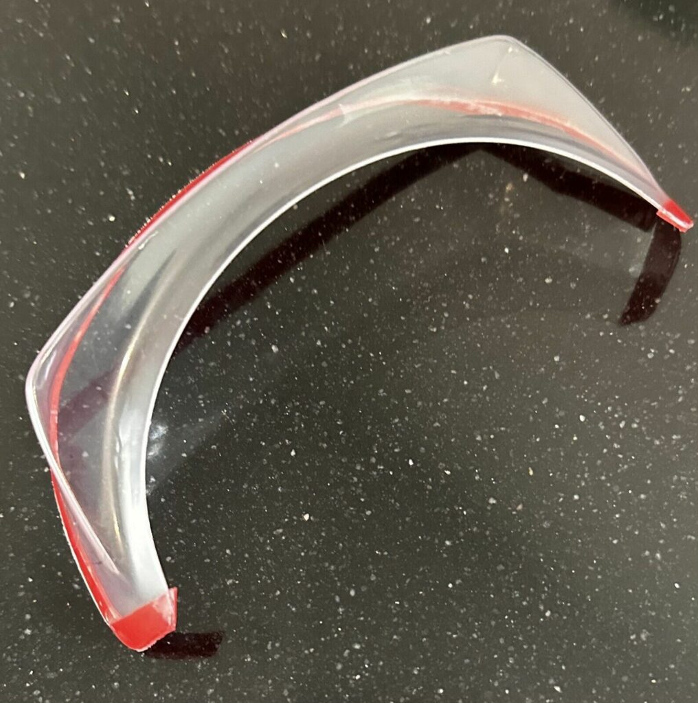 Bell Helmets HP7/77 1:2 Mini Rear Spoiler Accessory F1 Lando Norris Etc ...