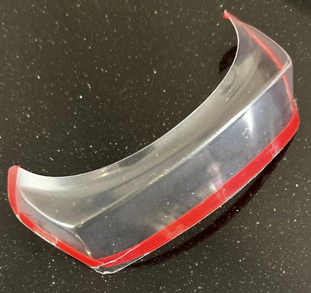 Bell Helmets HP7/77 1:2 Mini Rear Spoiler Accessory F1 Lando Norris Etc ...
