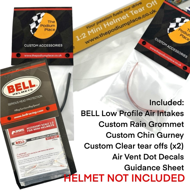 Alex Albon 2025 1:2 BELL Helmets F1 Williams Upgrade Bundle - The ...